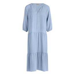 Cartoon Damen Midikleid "Damen mit 3/4 Arm"rain washed, Gr. 34, Obermaterial: 100% Polyester, Kleider