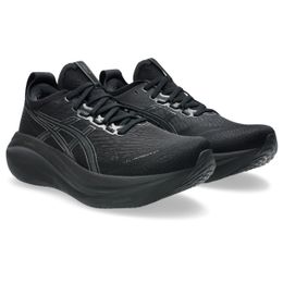 asics Herren Laufschuh "GEL-NIMBUS 27", Gr. 41,5, schwarz, Textil, Schuhe