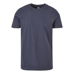 Urban Classics Herren T-Shirt "Urban Classics Herren Basic Tee", blau, Gr. 5XL, unifarben, 100% Baumwolle, Shirts
