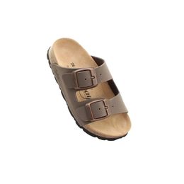Sunbay Pantoletten "Trefle" in Taupe - 58% | Gr&ouml;&szlig;e 29 | Clogs-pantoletten-kinder
