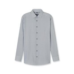 OLYMP Herren Businesshemd "OLYMP Luxor 24/Seven, Modern Fit, New Kent", wei&szlig;, Gr. 43, 64% Baumwolle, 27% Polyester, 9% Elasthan, Hemden