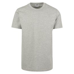 Urban Classics Herren T-Shirt "Urban Classics Herren Basic Tee", grau, Gr. S, unifarben, 100% Baumwolle, Shirts
