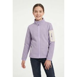 Icepeak Jungen Fleecejacke "KEMNATH JR", lila, Gr. 152, Obermaterial: 100% Polyester, Jacken, f&uuml;r Kinder und Jugendliche, schnell trocknendes Material