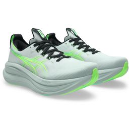 asics Herren Laufschuh "GEL-NIMBUS 28", Gr. 42,5, gr&uuml;n, Synthetik, Schuhe, mit Knit-Obermaterial, mit FF BLAST PLUS D&auml;mpfung