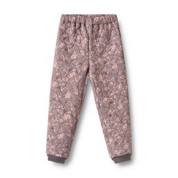 Wheat M&auml;dchen Thermohose "Thermo Pants Alex", braun, Gr. 152, gebl&uuml;mt, Web, Obermaterial: 100% Polyester, Hosen, Kunstfaser, wasserdicht, Reflektor