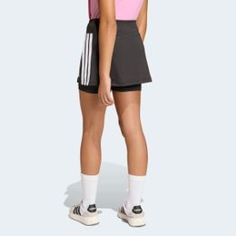 M&auml;dchen Hosenrock "JG TR-ES 3S SKO", schwarz, Gr. 170, adidas Sportswear, Obermaterial: 80% Polyester, 20% Elasthan, R&ouml;cke, f&uuml;r Kinder, mit climacool