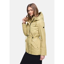 Marikoo Damen Outdoorjacke "Bonbonparty", beige, Gr. S, Obermaterial: 100% Polyester. Futter: 100% Polyester. Wattierung: 100% Polyester.