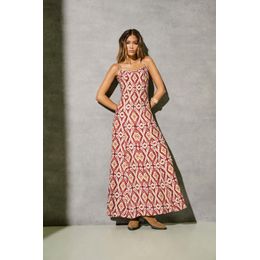 Only Damen Sommerkleid "ONLSTACY MIKASI LONG STRAP DRESS WVN", bunt, Gr. M, bedruckt, Web, Obermaterial: 80% Viskose, 20% Nylon, Kleider,