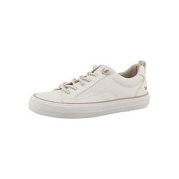 Mustang Shoes Sneakers "Ulla" in Wei&szlig;/ Beige - 47% | Gr&ouml;&szlig;e 37 | Damen-sneakers