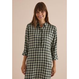 Cecil Damen Sommerkleid, gr&uuml;n, Gr. S, kariert, Stoff, 100% Viskose, Kleider, aus Viskose