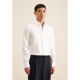 Seidensticker Herren Businesshemd "Schwarze Rose", wei&szlig;, Gr. 44, unifarben, 100% Baumwolle, Hemden, X-Slim 1/1 Kentkragen Uni