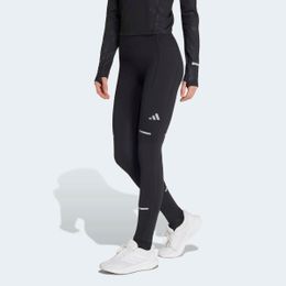 Damen Lauftights "ADI365 CLIMAWARM+ LEGGINGS, VOLLE L&Auml;NGE"schwarz, normal, gr., Gr. XL, adidas Performance, Obermaterial: 80% Polyester, 20%