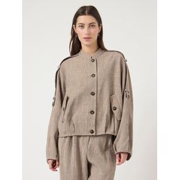 Y.A.S YAS Blouson in Hellbraun - 50% | Gr&ouml;&szlig;e 40 | Damenjacken