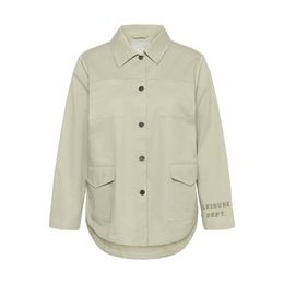 Kaffe Curve Jacke 'KCCicana' Damen Gr&ouml;&szlig;e 7XL beige / braun Sommerjacke