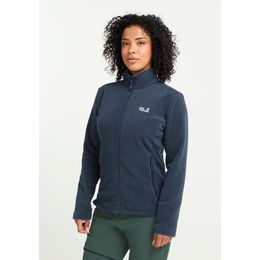 Jack Wolfskin Damen Fleecejacke "TAUNUS 200 FZ W", blau, Gr. XS, Obermaterial: 100% POLYESTER. Futter: 100% POLYESTER, Jacken, Fleecejacke, 3-in-1