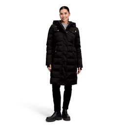 Gil Bret Damen Steppmantel "Damen mit Kapuze", schwarz, Gr. 38, Obermaterial: 100% Polyester. Besatz: 92% Polyester, 8% Elasthan. Futter: 100%