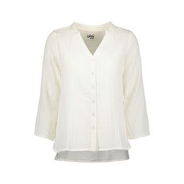 Blue Seven Damen Klassische Bluse "Bluse", wei&szlig;, Basic, Gr. 40, 100% Baumwolle, Blusen