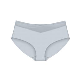 Triumph Damen Slip "True Shape Sensation T Maxi", Gr. 44pearl grau, Jersey, Obermaterial: 56% Polyamid, 44% Elasthan, Unterhosen, Mesh-Eins&auml;tze