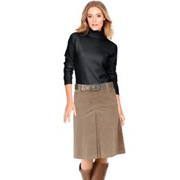 Damen Rollkragenpullover "Rollkragenpullover", schwarz, Gr. 34, Linea Tesini BY HEINE, unifarben, 100% Kaschmir, Pullover