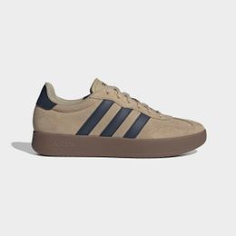 Herren Sneaker "BARREDA", adidas Sportswear, Gr. 38gold rw, aurora ink, matte silber, Leder, Synthetik, Schuhe, inspiriert vom Design des adidas