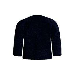 Vera Mont Damen Strickjacke "Damen mit 3/4 Arm", blau, Gr. S, Obermaterial: 89% Polyamid, 11% Polyester, Strickjacken