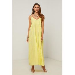 Fleur de Lin Kleid "Bix" in Gelb - 63% | Gr&ouml;&szlig;e M | Damen-kleider