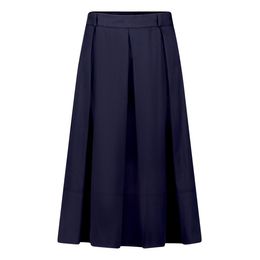 Vera Mont Damen Maxirock "Damen mit Gummizug", blau, Gr. 40, Obermaterial: 82% Baumwolle, 15% Polyamid, 3% Elasthan, R&ouml;cke