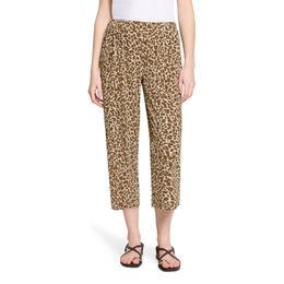 Betty Barclay Damen Culotte "Damen mit Bundfalten", braun, Gr. 42, Obermaterial: 94% Polyester, 6% Elasthan, Hosen
