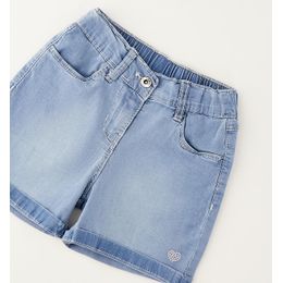 IDO M&auml;dchen Shorts "BABY GIRL SHORT"clear washed, Gr. 98, 98% Baumwolle, 2% Elasthan, Hosen