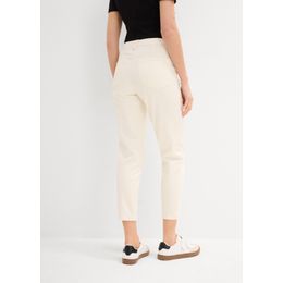 bonprix Damen Mom-Jeanswollwei&szlig; (l&auml;nge: regul&auml;r), Gr. 46, Obermaterial: 98% Baumwolle, 2% Elasthan, Jeans, Loose Fit, Stretch-Anteil, 5-Pocket-Design