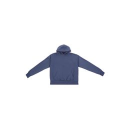 DROPSIZE Herren Kapuzensweatshirt "Dropsize HEAVY OVERSIZE EMBO HOODIE", blau, Gr. S, bedruckt, 70% Baumwolle, 30% Polyester, Sweatshirts