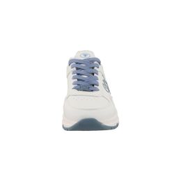 Tom Tailor Damen Sneaker "Tom Tailor Sneaker Low", Gr. 36, blau, Lederimitat, Schuhe