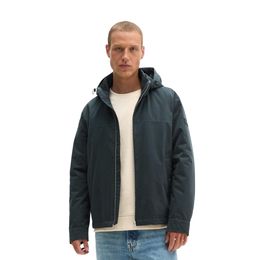 Marc O'Polo MARC O'POLO Herren Blouson, gr&uuml;n, Gr. L, Obermaterial: 47% Polyester, 42% Baumwolle, 11% Polyamid, Jacken, regular mit abnehmbarer Kapuze