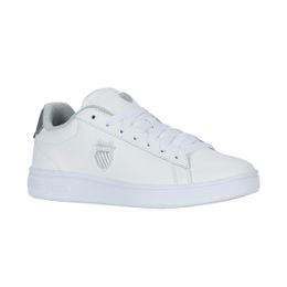 K-Swiss Damen Sneaker "Court Shield II", Gr. 42, wei&szlig;, Leder, Schuhe