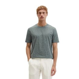 Marc O'Polo MARC O'POLO Herren T-Shirt, grau, Gr. XL, Jersey, Obermaterial: 100% Baumwolle, Shirts, regular in softem Slub-Jersey