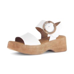 Gabor Damen Plateausandaletten "Plateau Sandale", Gr. 41, braun, Schuhe