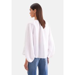 Seidensticker Damen Klassische Blusewei&szlig;, Gr. 38, unifarben, 53% Leinen, 34% Lyocell, 13% Polyester, Blusen, Tunika Uni