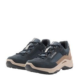 Lowa Herren Outdoorschuh "VENTIERRA GORE-TEX LO", Gr. 45, blau, Textil, Veloursleder, Schuhe, wasserdicht, winddicht,atmungsaktiv dank GORE-TEX