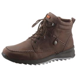Waldl&auml;ufer WALDL&Auml;UFER Herren Winterboots "HELLE", Gr. 7, braun, Nubukleder, Schuhe, mit Schaftpolsterung, G-Weite