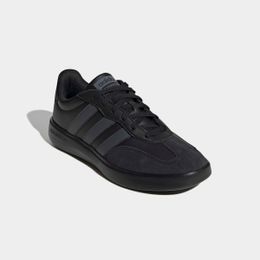 Herren Sneaker "BARREDA", adidas Sportswear, Gr. 48, schwarz, Leder, Synthetik, Schuhe, sehr leichte und komfortable Sohle
