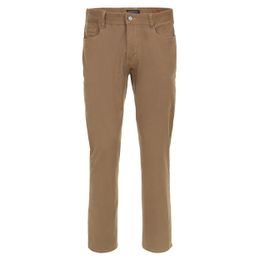 Casamoda Herren Chinohose "Casamoda Chinohose uni", beige, Gr. 36, 63% Baumwolle, 36% Leinen, 1% Elasthan, Hosen