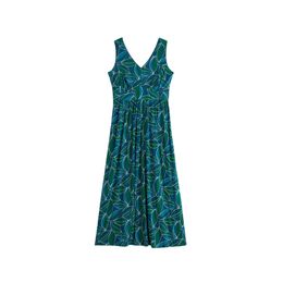Seasalt Cornwall Kleid 'Polmanter' Damen Gr&ouml;&szlig;e 44 oliv / dunkelgr&uuml;n / rot / wei&szlig; Sommerkleid