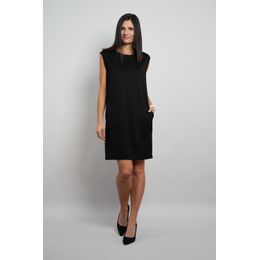 Seidel Moden Damen Shirtkleid "Otto exclusiv", schwarz, Gr. 42, unifarben, Jersey, Obermaterial: 50% Polyester, 45% Viskose, 5% Elasthan, Kleider,