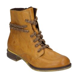 Josef Seibel Damen Stiefelette "Sanja 18, safran", Gr. 39, gelb, Obermaterial: 100% Rindsleder Leather cow., Schuhe