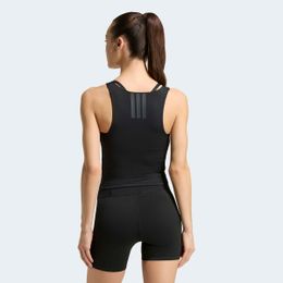 Damen Tanktop "ALL ME"schwarz, Gr. XS, adidas Performance, Obermaterial: 81% Polyester, 19% Elasthan, Tops, vom Ballett inspiriert, ohne Verschluss,