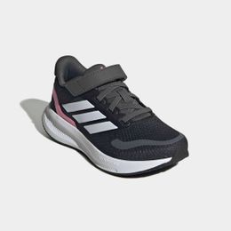Kinder Laufschuh "RUNFALCON 5 KIDS", adidas Sportswear, Gr. 31, schwarz, Synthetik, Textil, Schuhe, mit Klettverschluss, f&uuml;r Kinder