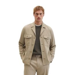 Marc O'Polo MARC O'POLO Herren Kurzjacke "aus weichem Funktionsleinen", beige, Gr. L, unifarben, Obermaterial: 48% Leinen, 26% Polyester, 24% Viskose, 2%
