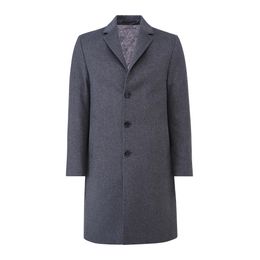 RICANO Herren Wollmantel "Wollmantel Davide", grau, Gr. L, Obermaterial: 60% Wolle WO. 40% Polyester PES. Futter: 100% Polyester PES., M&auml;ntel