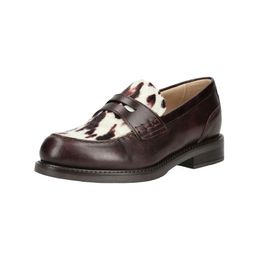 Nero Giardini Damen Slipper "Nero Giardini Slipper Lederimitat", Gr. 38, braun, Lederimitat, Schuhe