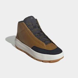 Herren Sneaker "ACESMASH MID WINTER", adidas Sportswear, Gr. 48, braun, Leder, Textil, Schuhe